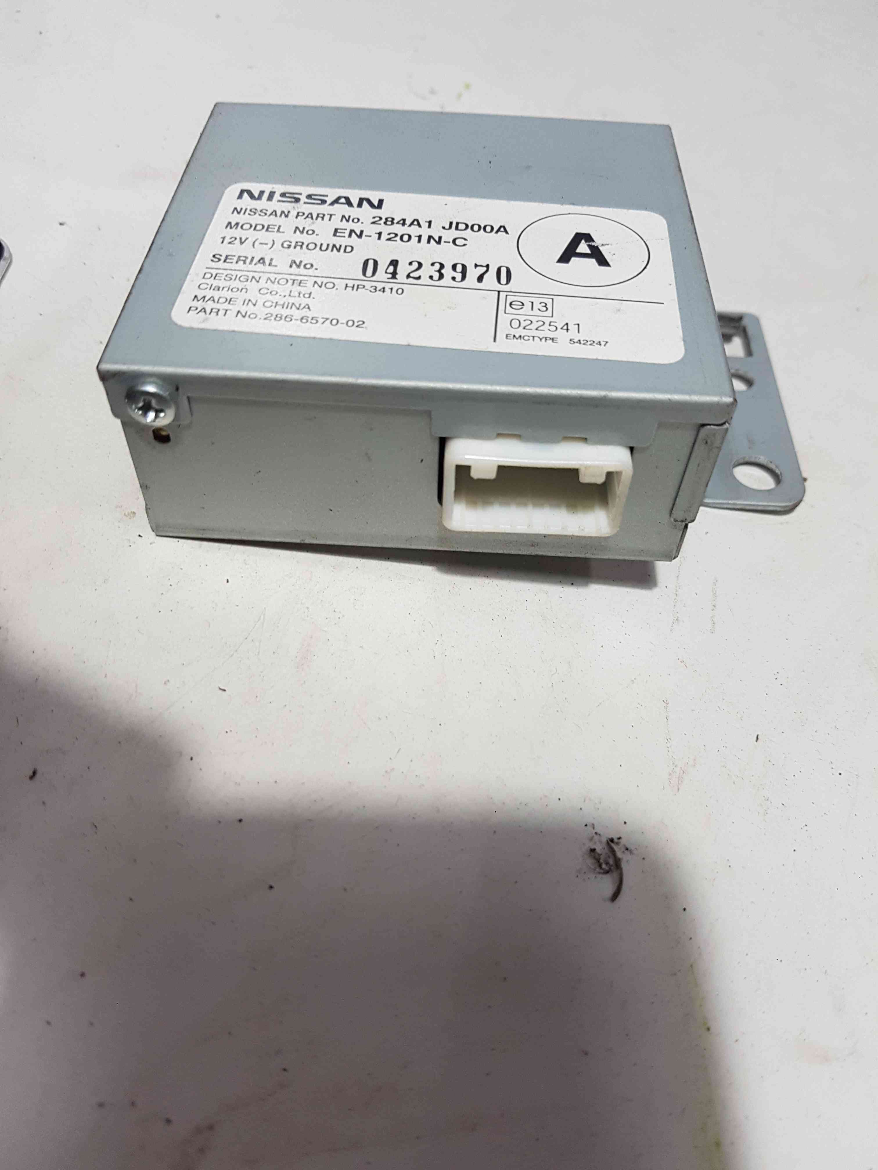 nissan qashqai 2006-2013 rear view camera ecu control module 284a1jd00a ...