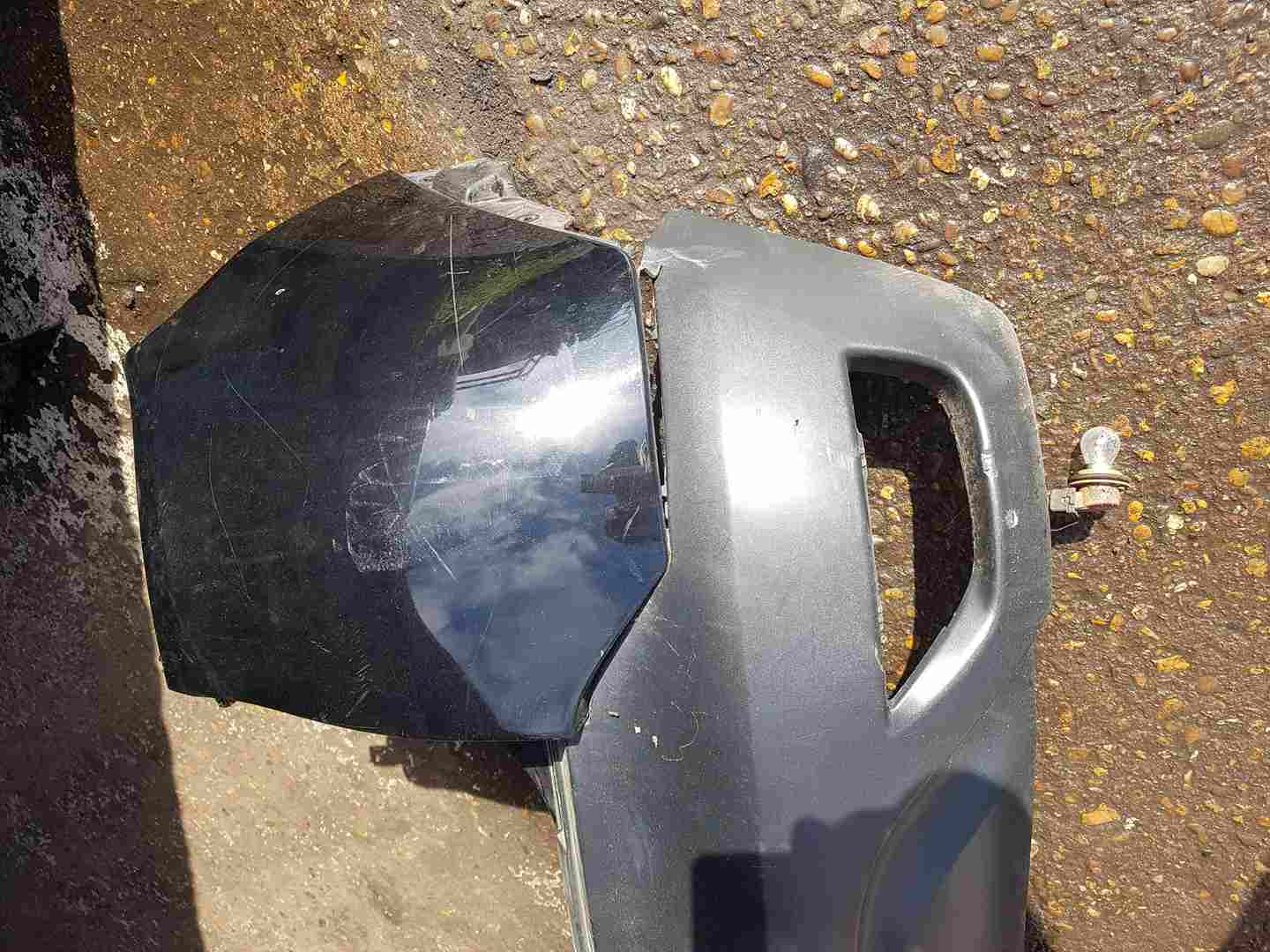 Renault Captur 2013-2019 Rear Bumper Black Tegne | Store