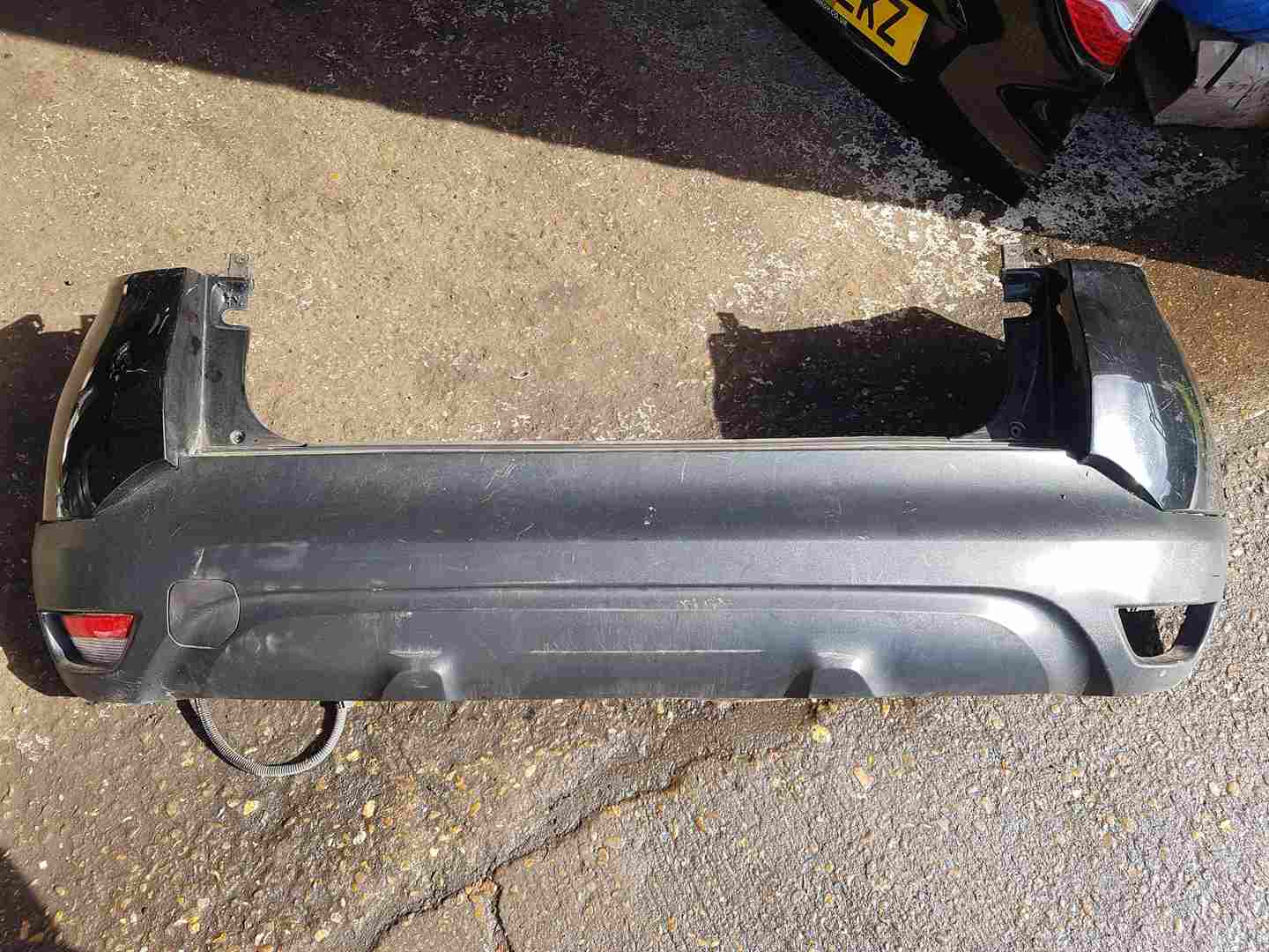 Renault Captur 2013-2019 Rear Bumper Black Tegne | Store