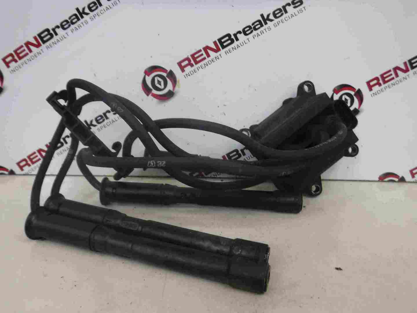 Renault Clio Campus 2006-2010 12 16v Ignition Coil Pack Leads D4F 722 ...