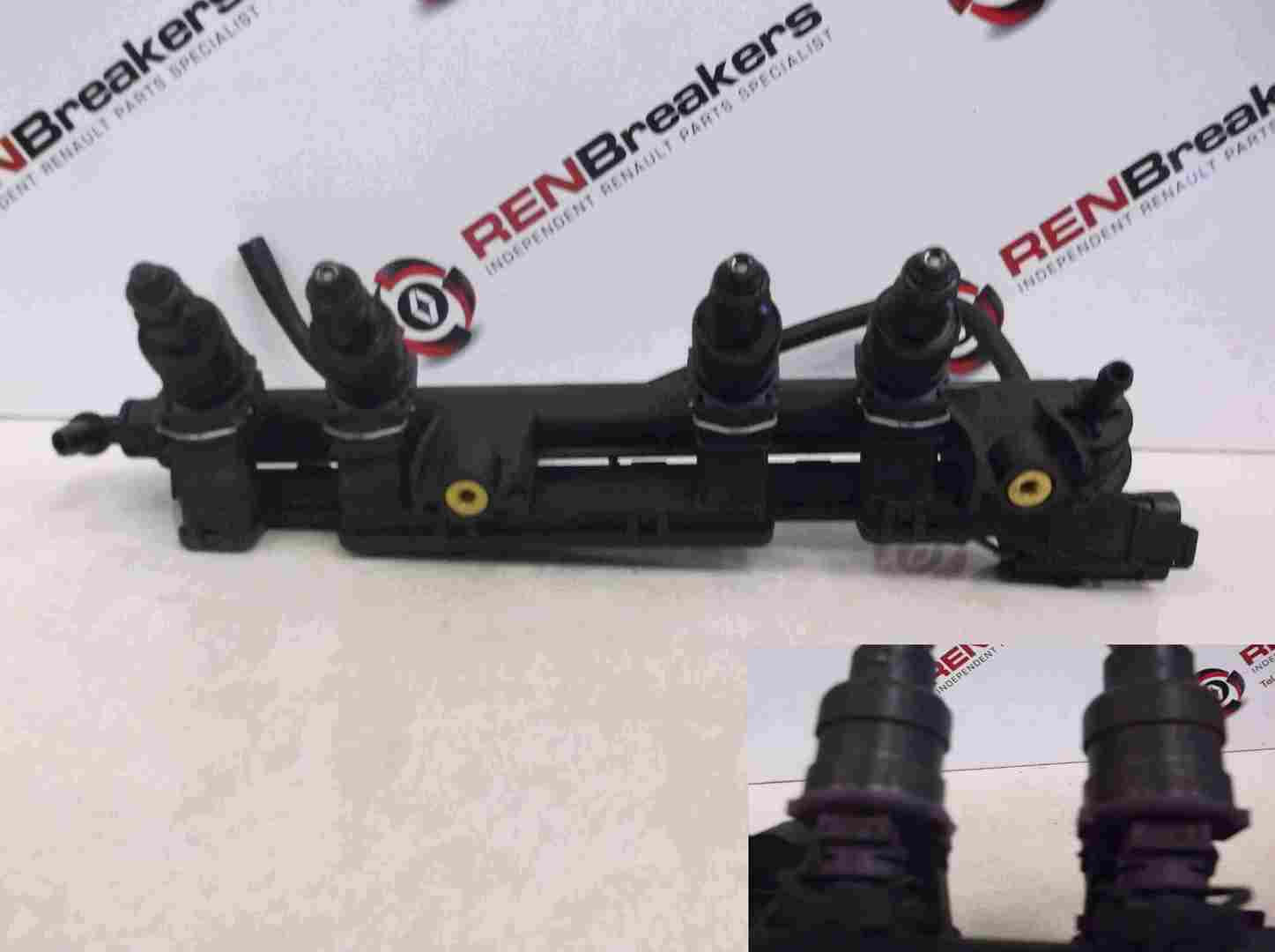 Renault Clio MK1 1996-1998 12 8v Petrol Fuel Injectors X4 Rail | Store