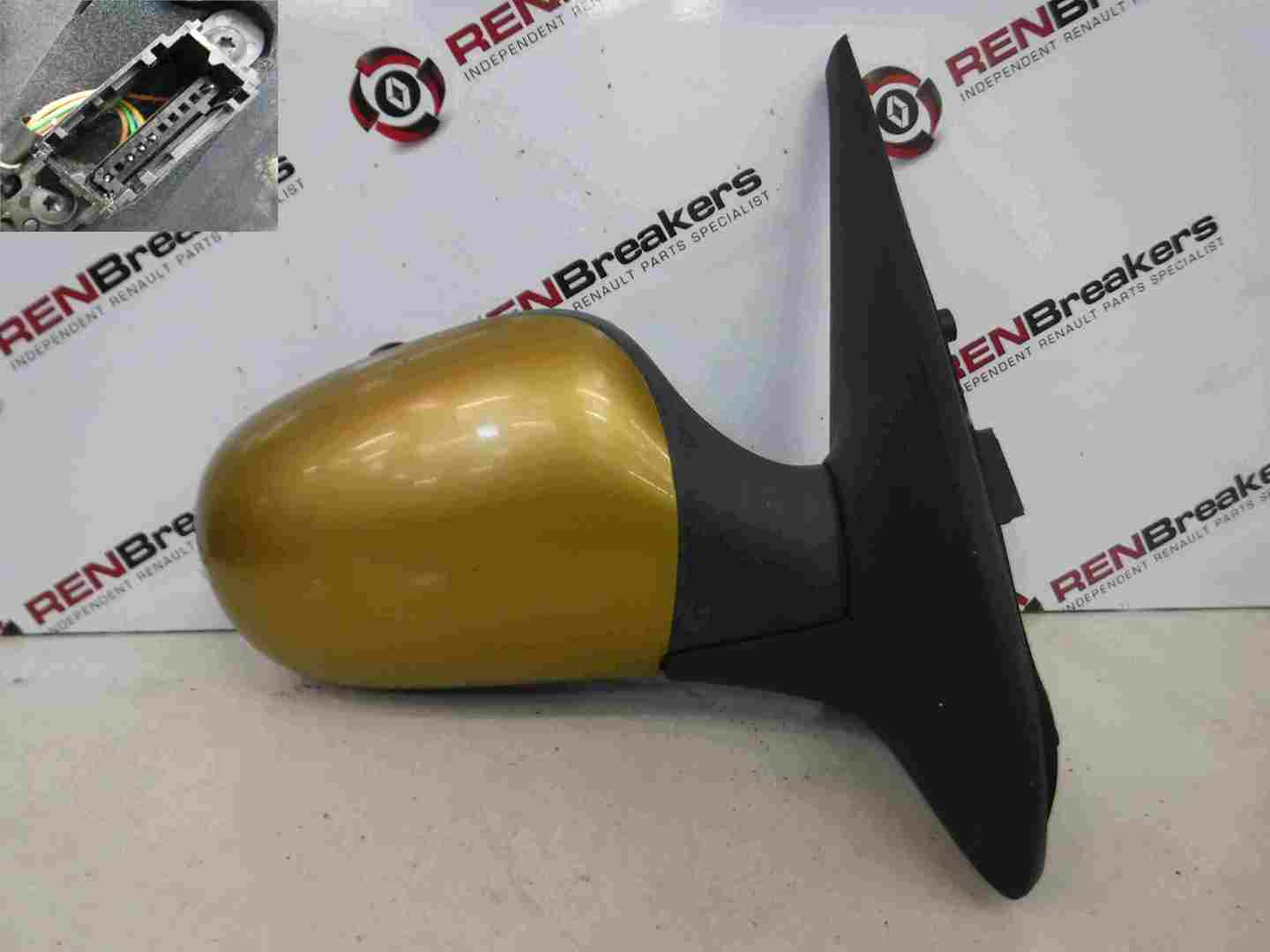 Renault Clio MK2 1998-2001 Drivers OS Wing Mirror Gold MV302 | Store
