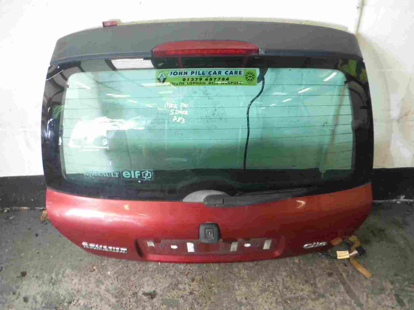 Renault Clio MK2 1998-2001 Rear Tailgate Boot Dark Red 783 | Store