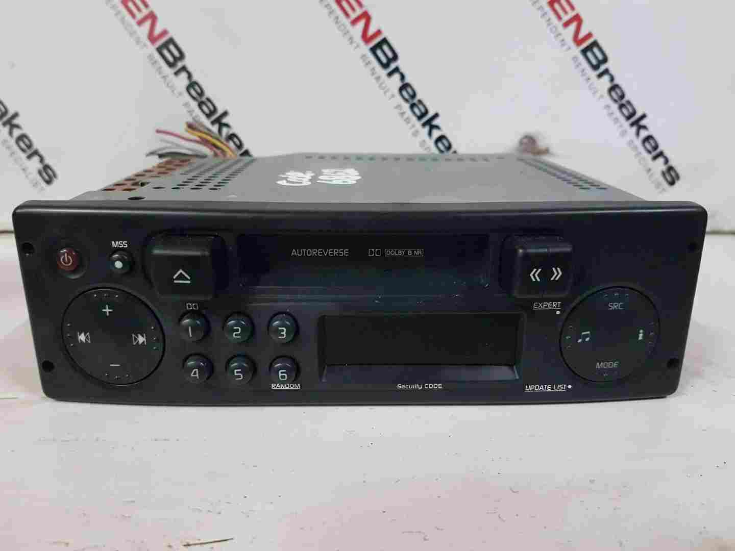 Renault Clio MK2 Campus 2001-2006 Cd Player Radio Update List Code ...