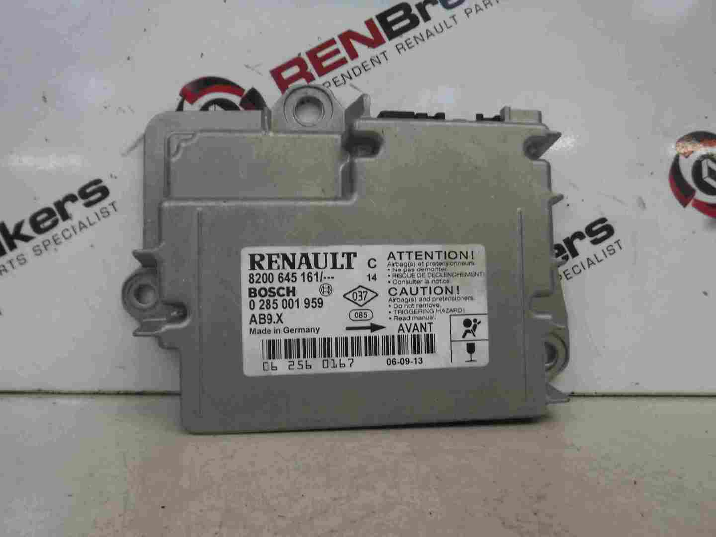 Renault Clio MK3 2005-2009 Airbag ECU Module Computer - Store - Renault Breakers - Used Renault ...
