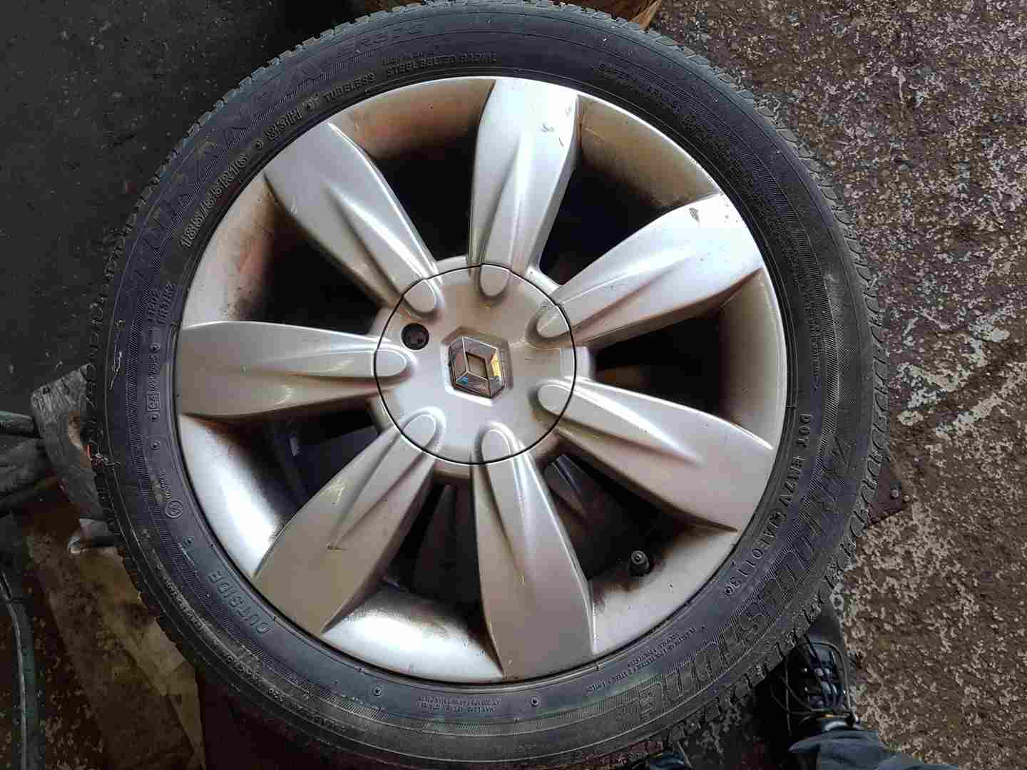 Renault Clio MK3 20052012 Lyria Alloy Wheel 16Inch Tyre 185 55 16 6M 45 ...