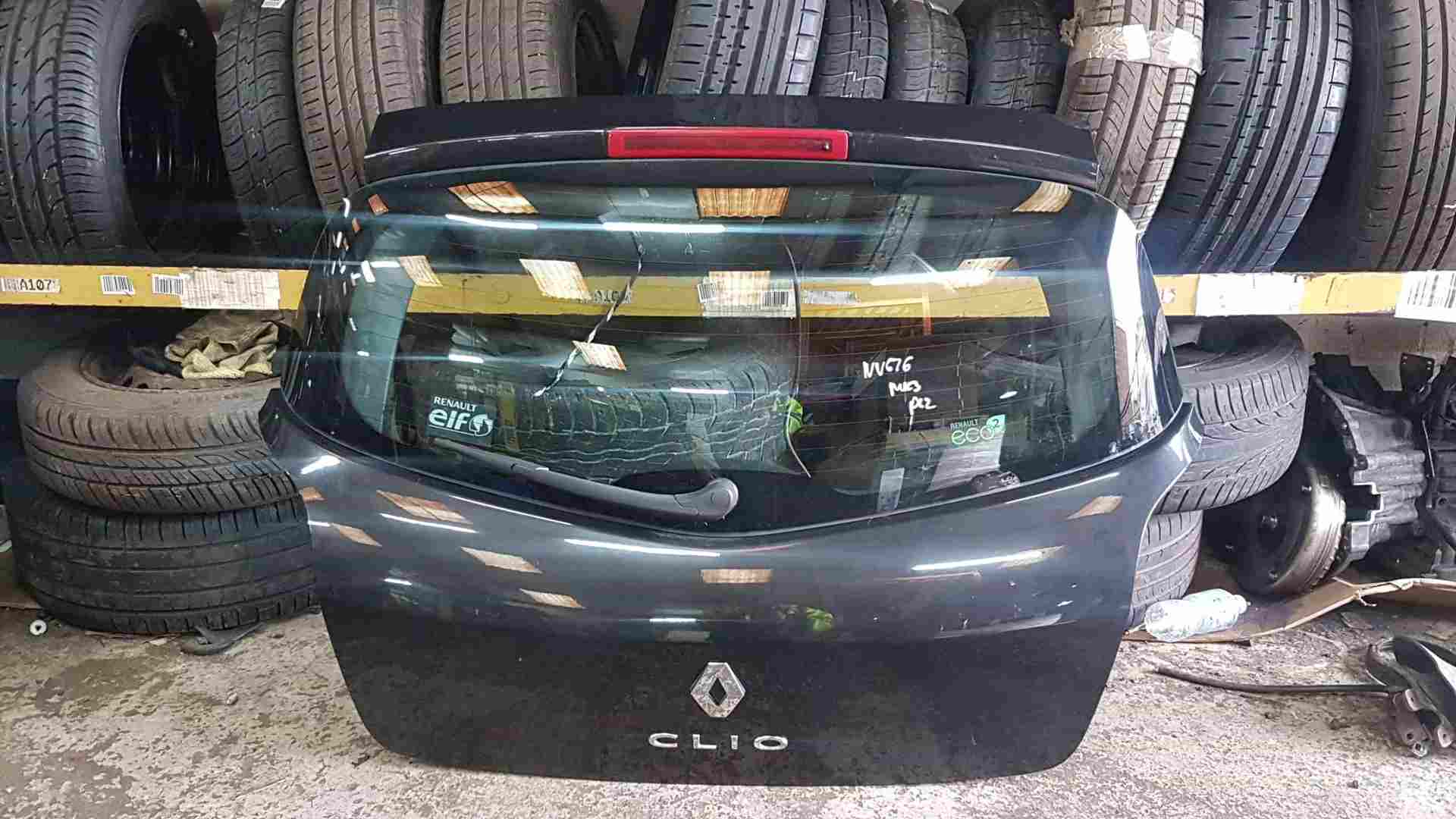 Renault Clio MK3 2005-2012 Rear Tailgate Boot Black 676 | Store
