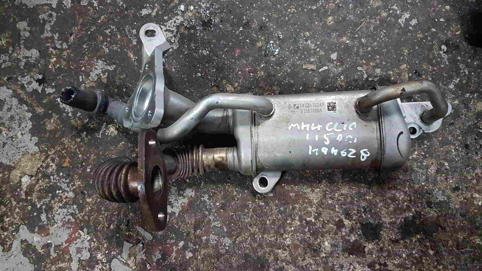 Renault Clio MK4 2013-2019 15 DCI Egr Valve Cooler K9K 628 147357324R ...