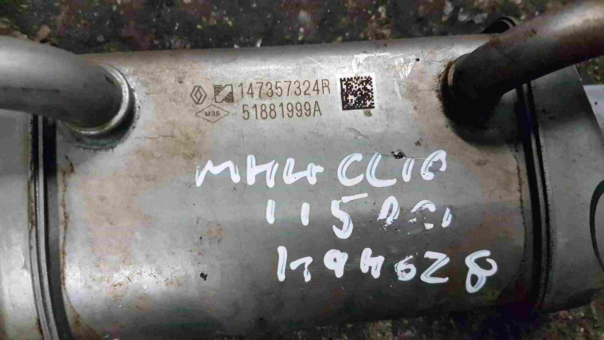 Renault Clio MK4 2013-2019 15 DCI Egr Valve Cooler K9K 628 147357324R ...