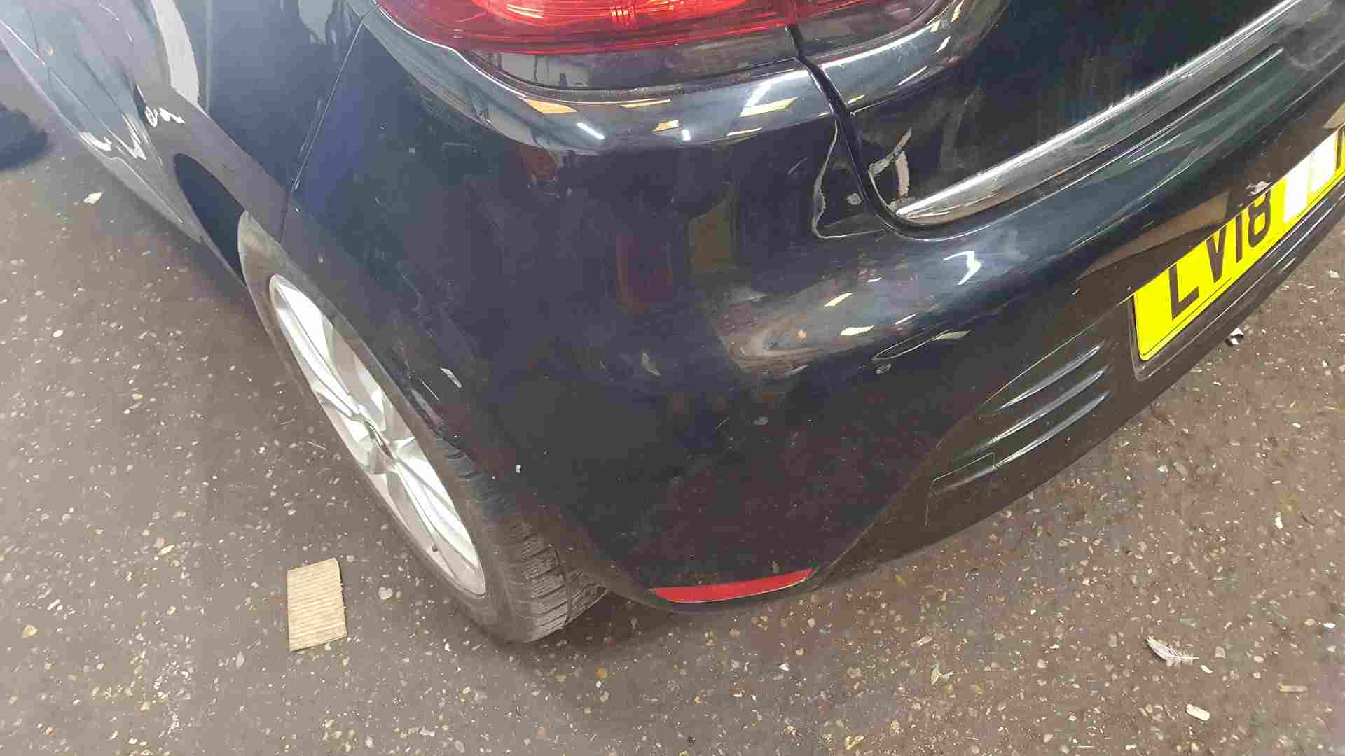 Renault Clio MK4 2013-2019 Rear Bumper Black Tegne | Store