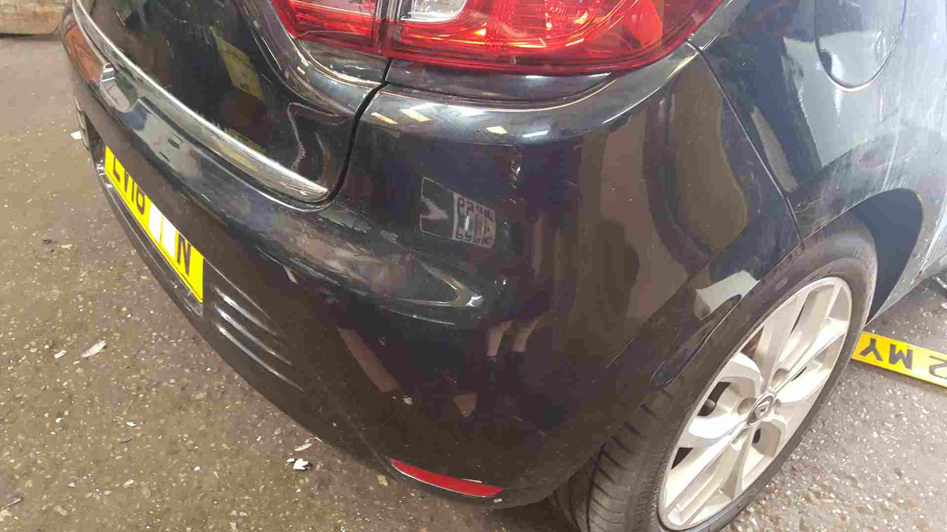 Renault Clio MK4 2013-2019 Rear Bumper Black Tegne | Store