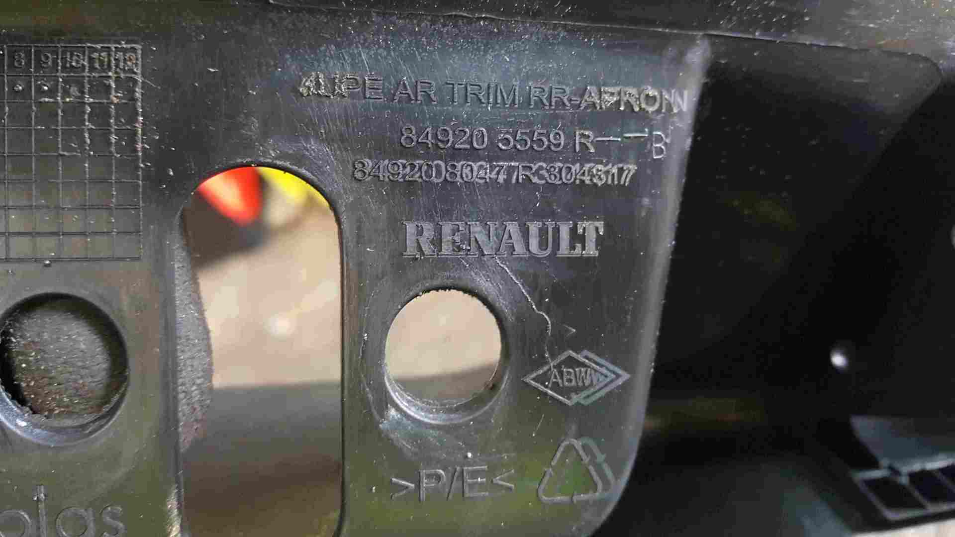 Renault Clio MK5 2019-2021 Rear Boot Plastic Trim 849205559R | Store