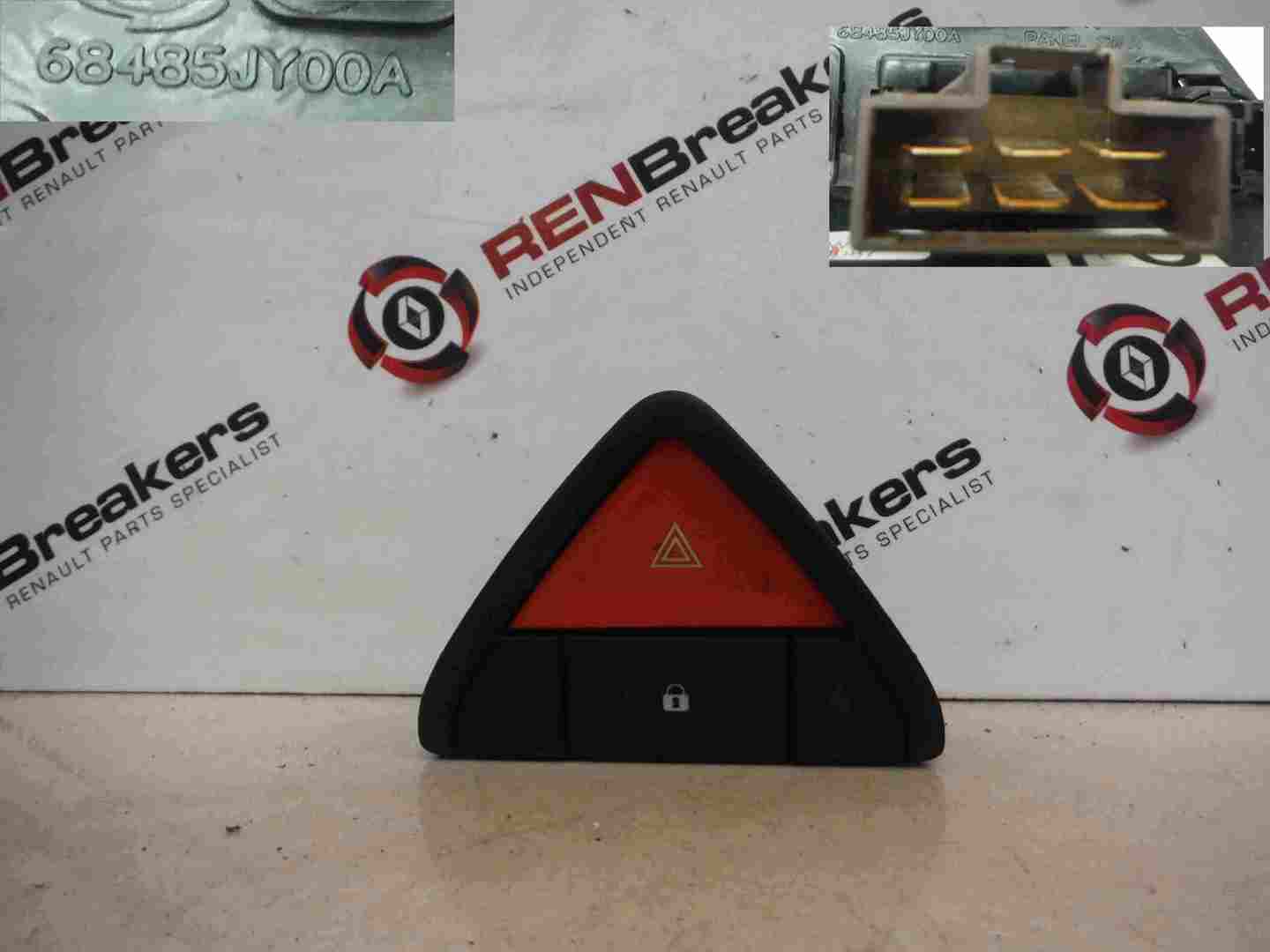 Renault Koleos 2008-2010 Hazard Warning Switch Centre Locking | Store