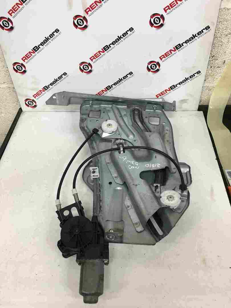 Renault Megane Convertible 2002-2008 Drivers OSR Rear Window Regulator ...