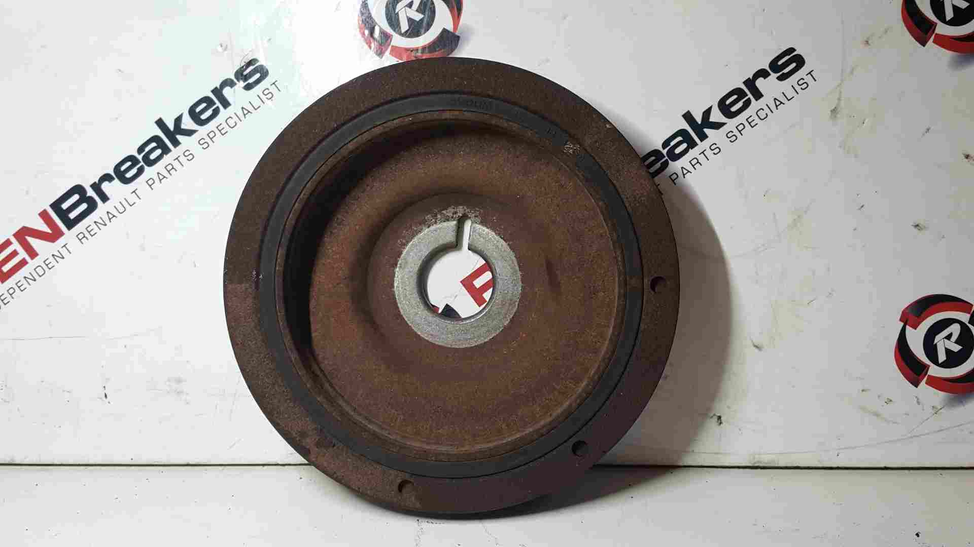 renault megane mk3 2008-2014 15 dci crankshaft alternator pulley ...