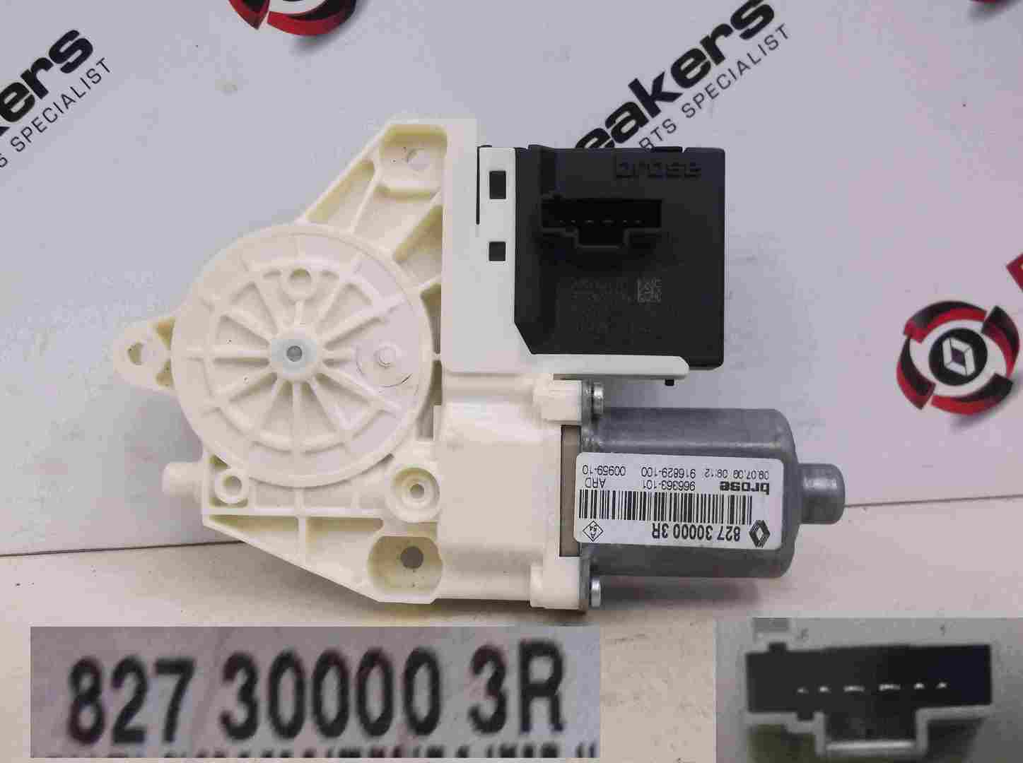 Renault Megane MK3 2008-2014 Drivers OSR Rear Window Regulator Motor ...