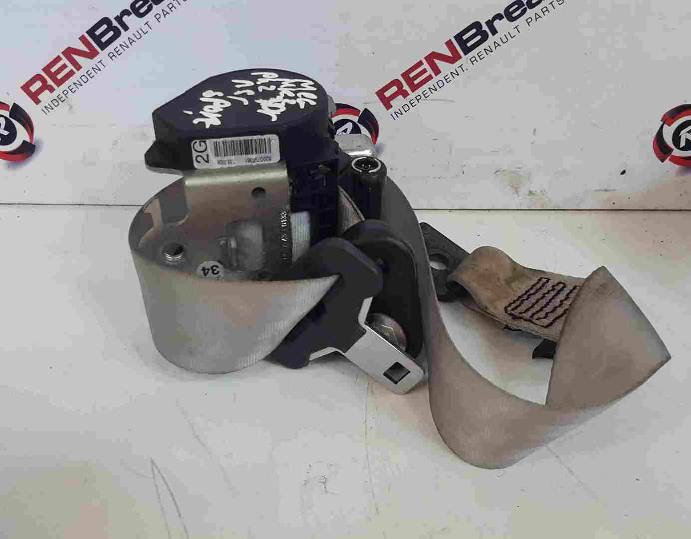 Renault Megane Sport MK2 2002-2008 Passenger NSR Rear Seat Belt 3dr ...