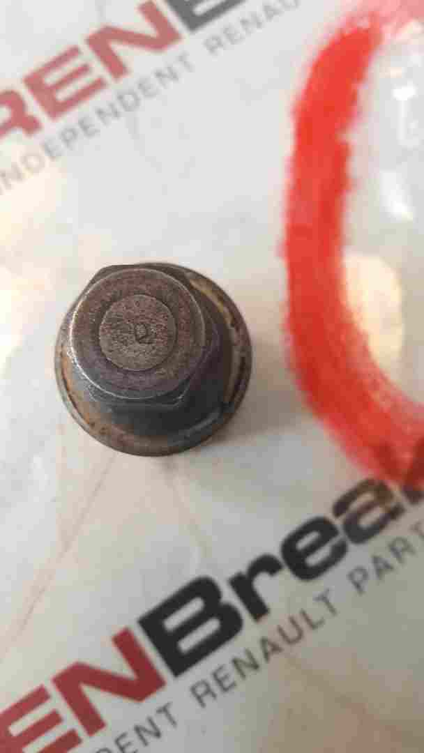 Renault Locking Wheel NUT Security Bolt Removal KEY Code 2000-2022 Q ...