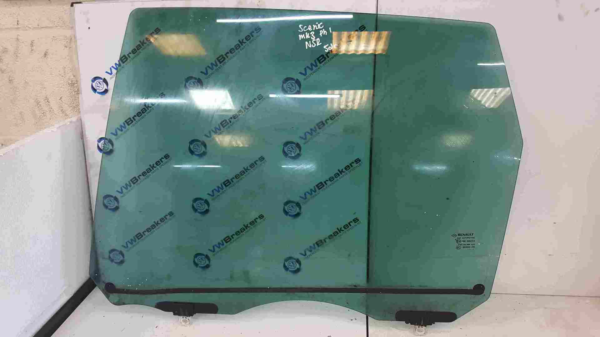 Renault Scenic MK3 2009-2013 Passenger NSR Rear Window Glass | Store