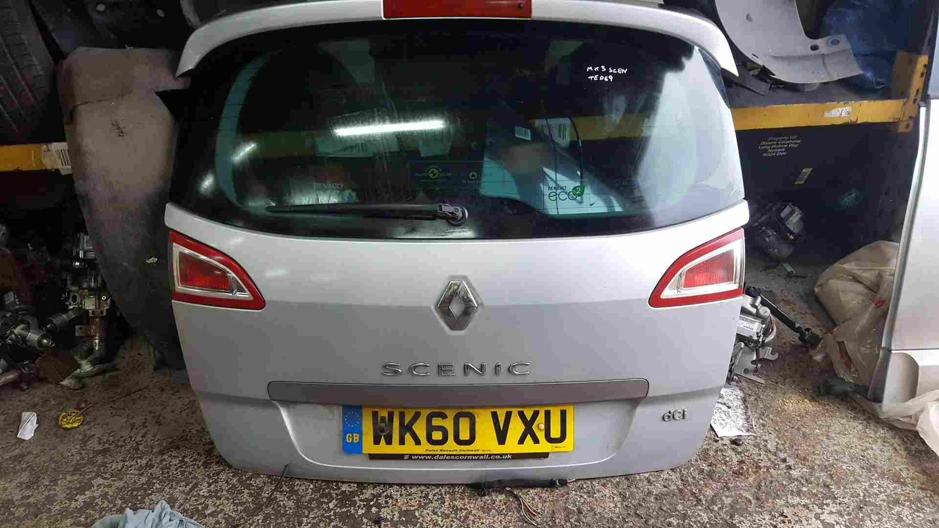 Renault Scenic MK3 2009-2013 Rear Tailgate Boot Silver Ted69 | Store