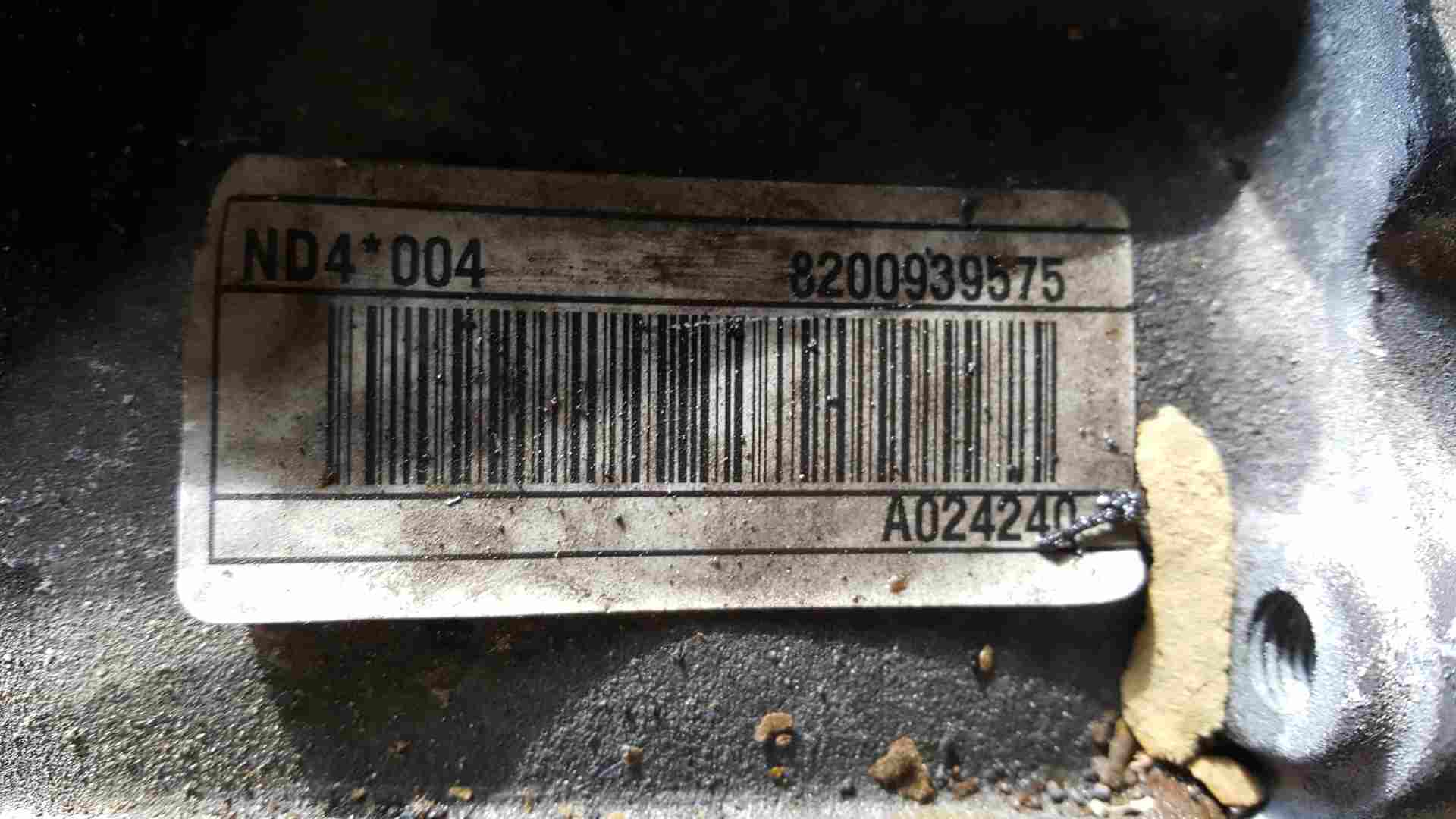 Renault Scenic MK3 2009-2016 6 Speed 19 DCI Manual Gearbox ND4 004 ...