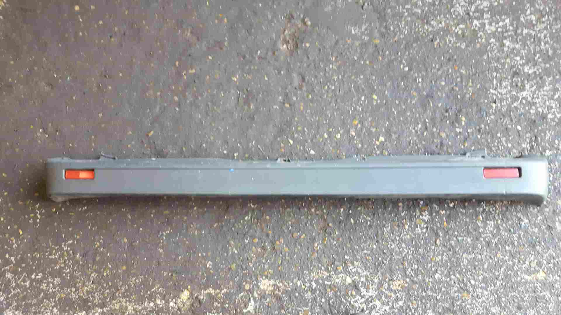 Renault Trafic 2006-2014 Rear Bumper Plain Black | Store