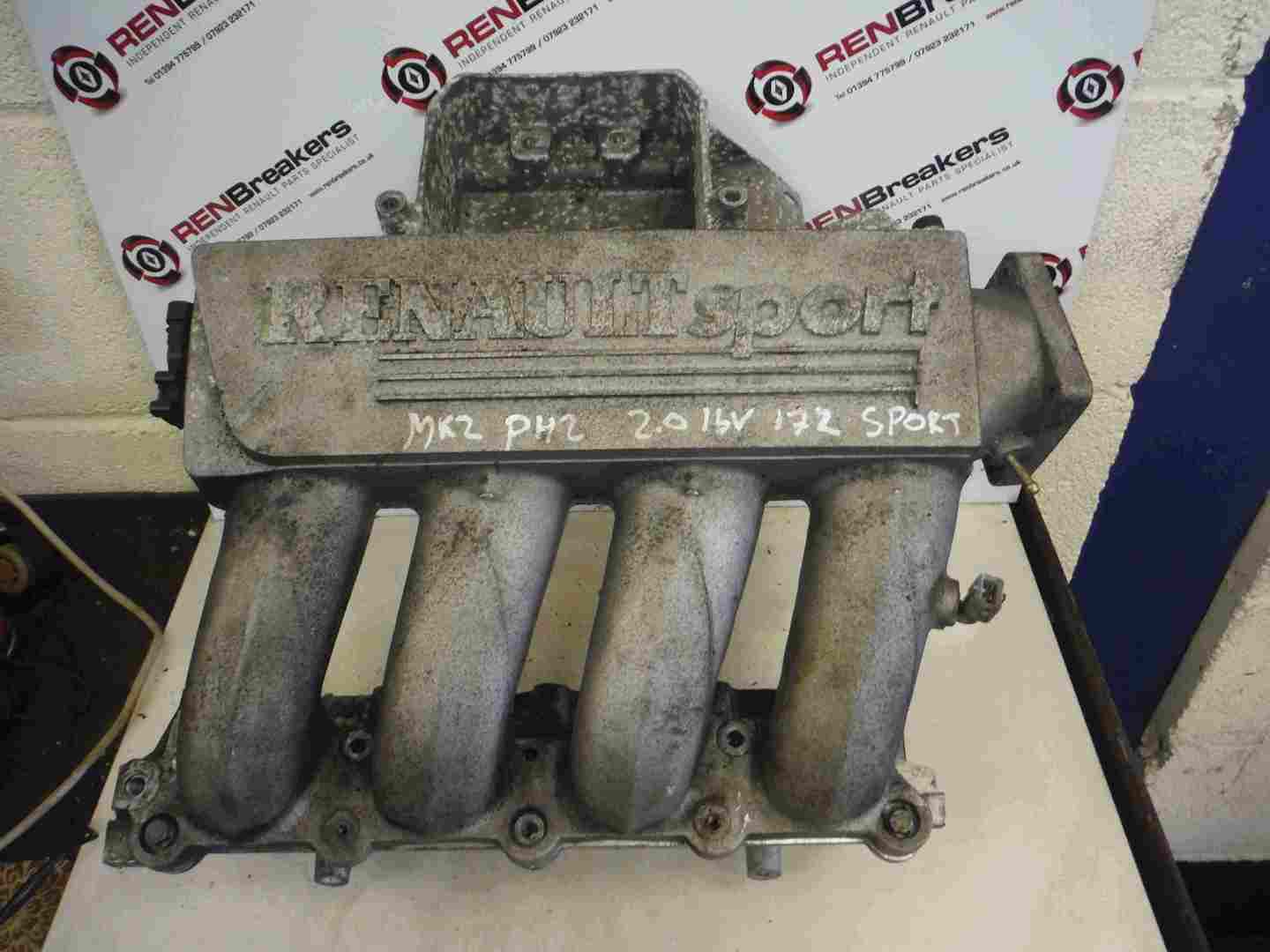 Renault Clio Sport 2001-2006 172 182 Inlet Intake Manifold 20 16v ...