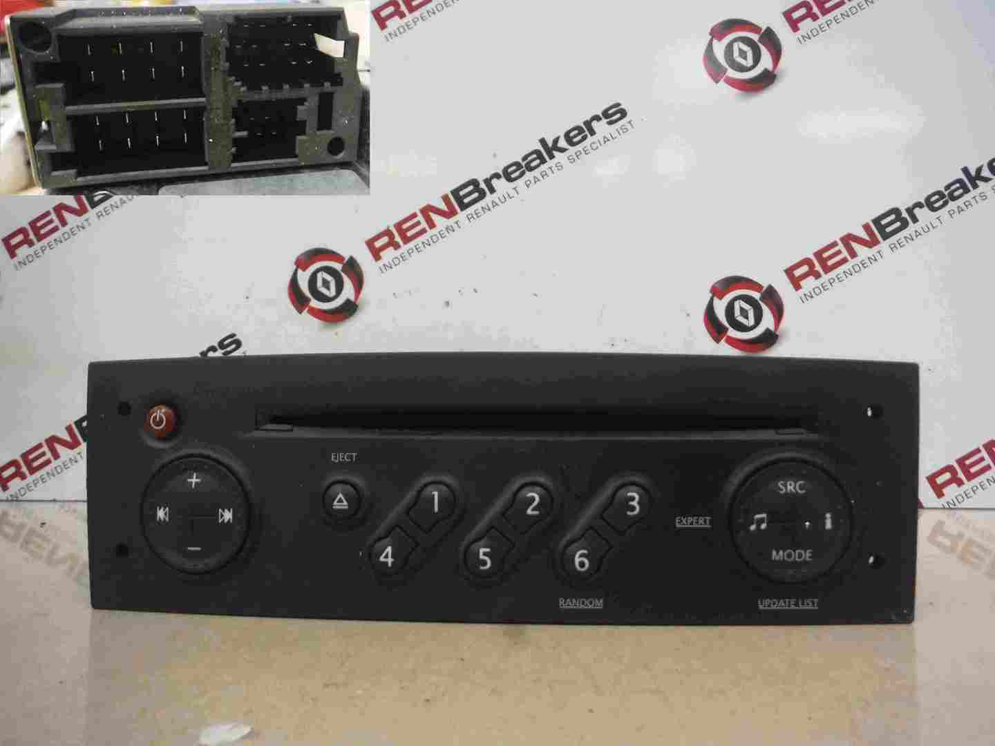 Renault Megane Scenic 2003-2009 CD Player Radio Update List Code ...